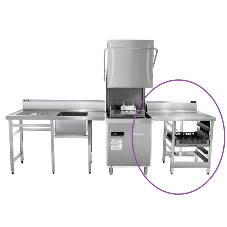 EXIT TABLE FOR HOOD TYPE DISHWASHER - Restaurant.Store